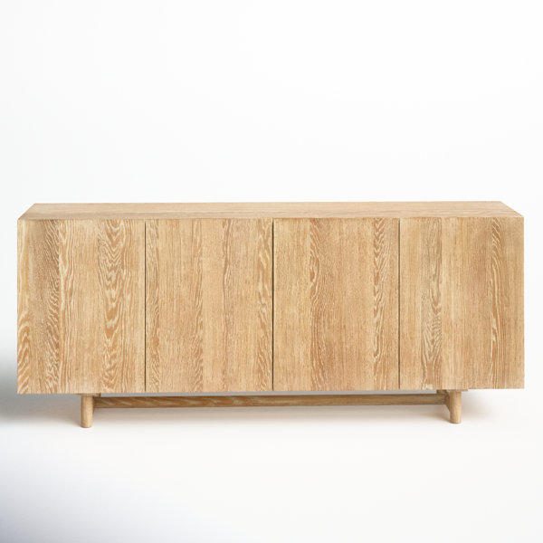 Joss & Main Montpellier 72" Wide Oak Solid Wood Sideboard & Reviews | Wayfair